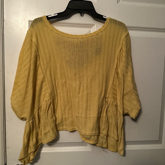 Daytrip | Tops | Golden Yellow Blouse | Poshmark